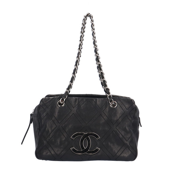 CHANEL | Bags | Chanel Diamond Stitch Shoulder Bag Black | Poshmark